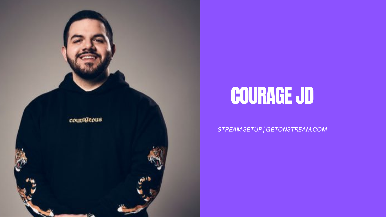 Courage JD Stream Setup - PC, Peripherals & More! - Get On Stream