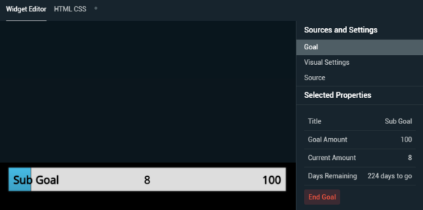 How To Add A Subscriber Goal Overlay To Your Twitch Stream – Get More ...