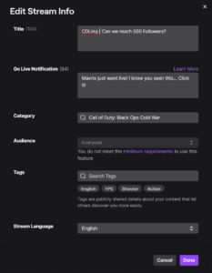 How To Add Tags On Twitch? | Easy Guide – Get On Stream
