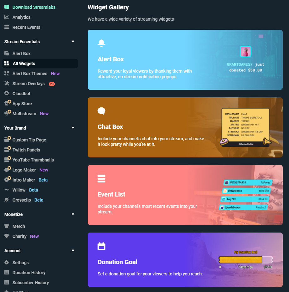 How To Add A Donation Goal Overlay To Your Stream - Streamlabs & OBS - Get On Stream