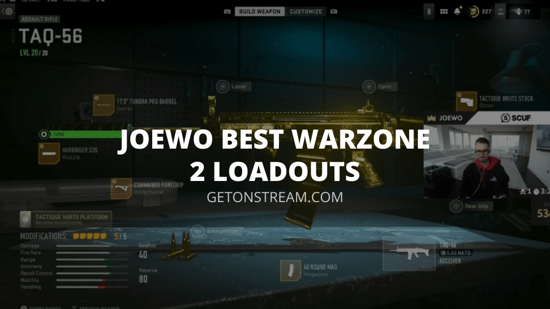JoeWo Warzone 2 Best Loadouts - Season 1 Meta Weapons & Attachments ...